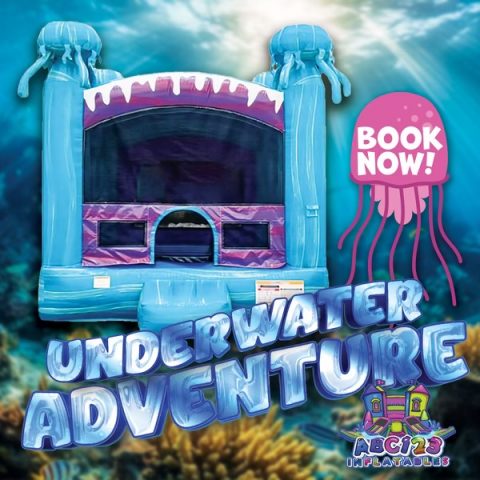 Underwater Adventure Bounce House for Commercial Events